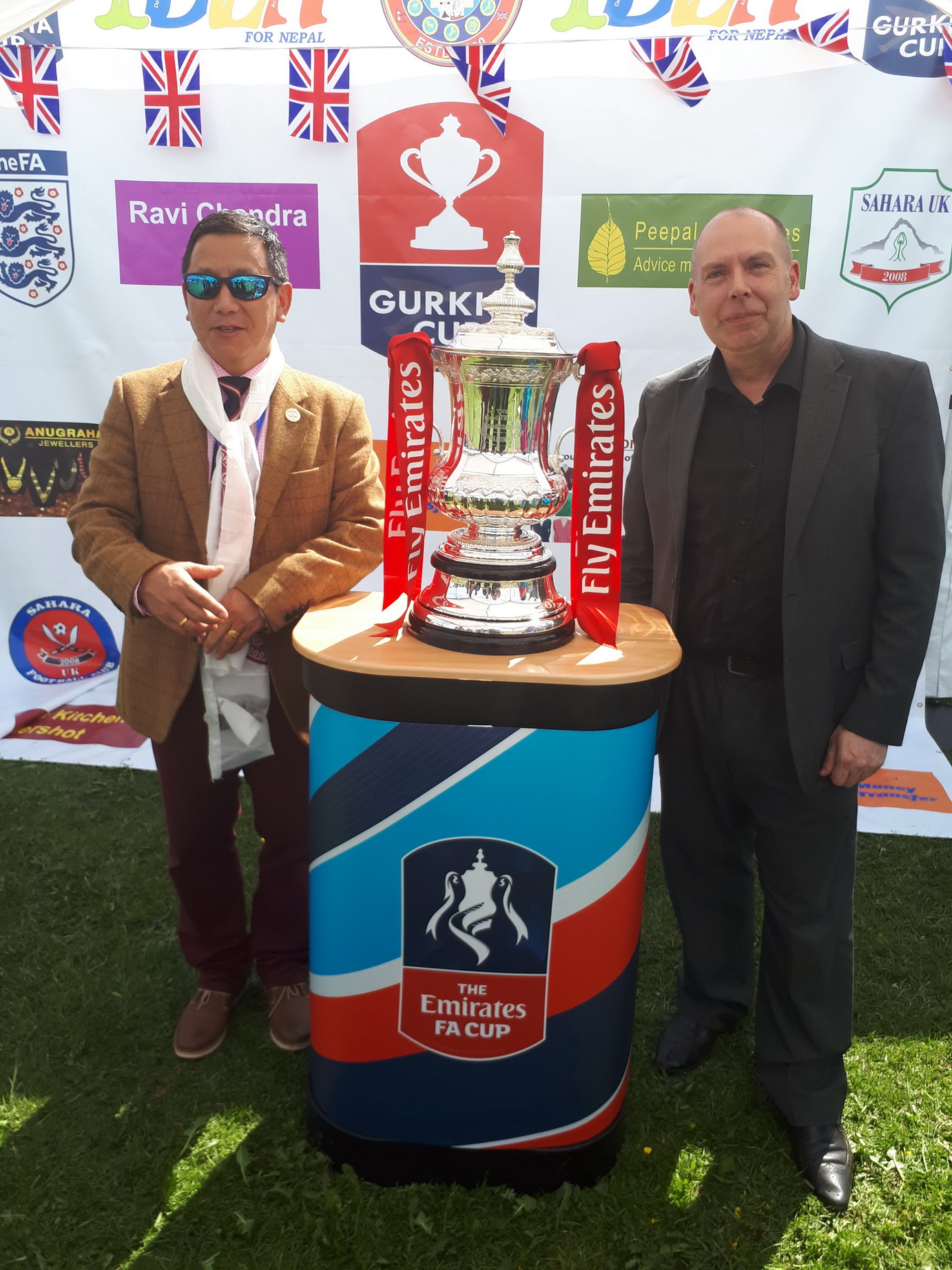 Gurkha Cup 2018 — FA Cup displayed through Sahara UK initiative with ... Gurkha Cup 2018 — FA Cup displayed through Sahara UK initiative with ...